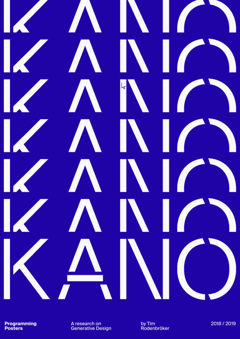Programming Posters • tim rodenbröker creative coding